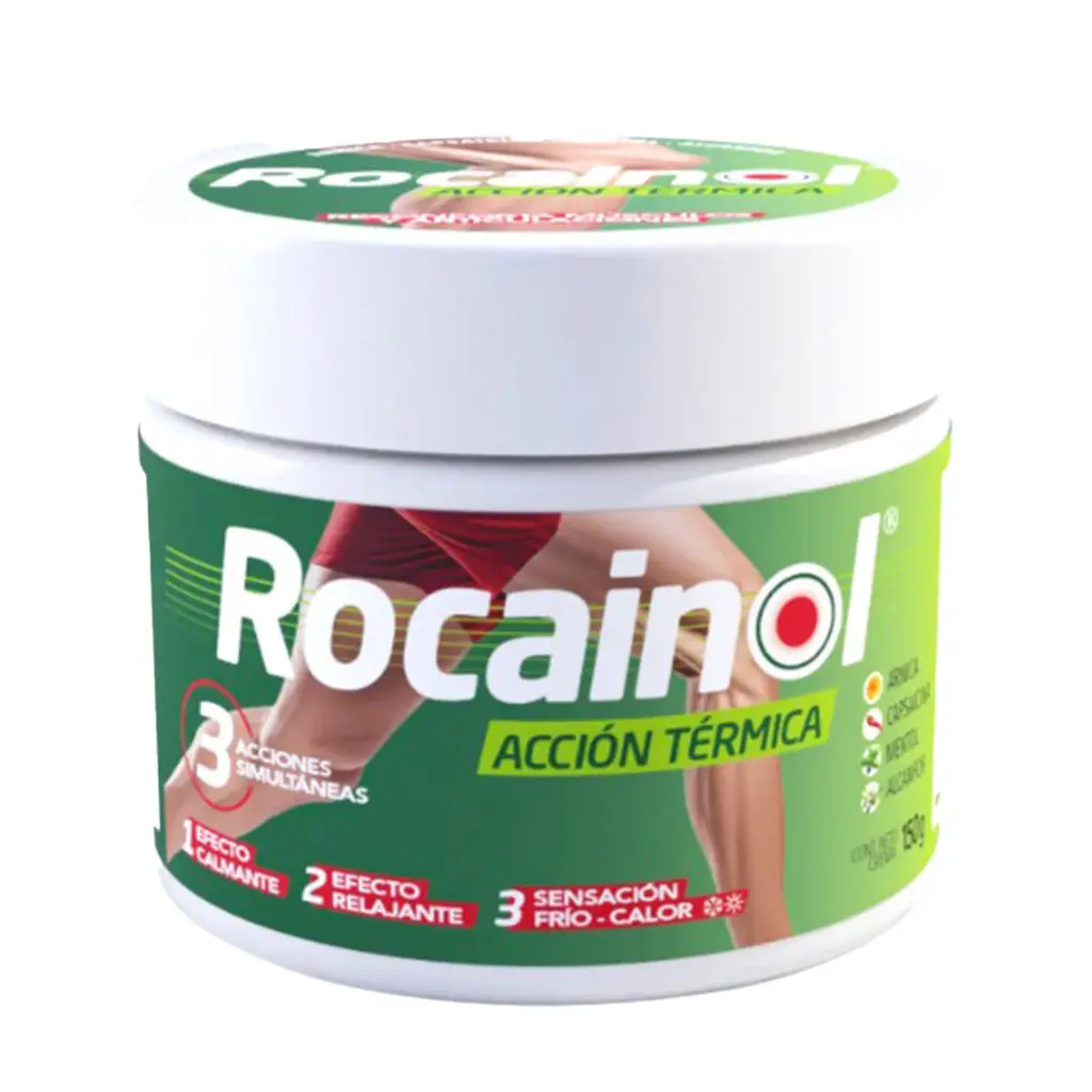 Rocainol Bálsamo Muscular Con Acción Térmica Tarro Con 150 g | Club ...